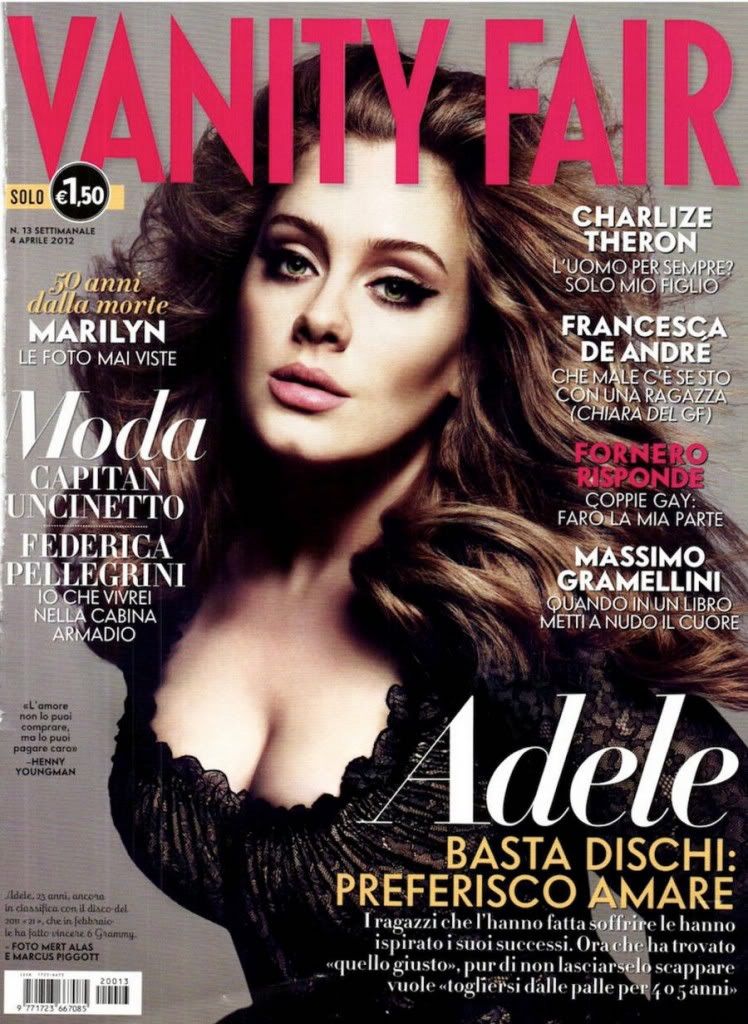 Adele Adkins – Vanity Fair Italy (abril 2012) | popandcraft